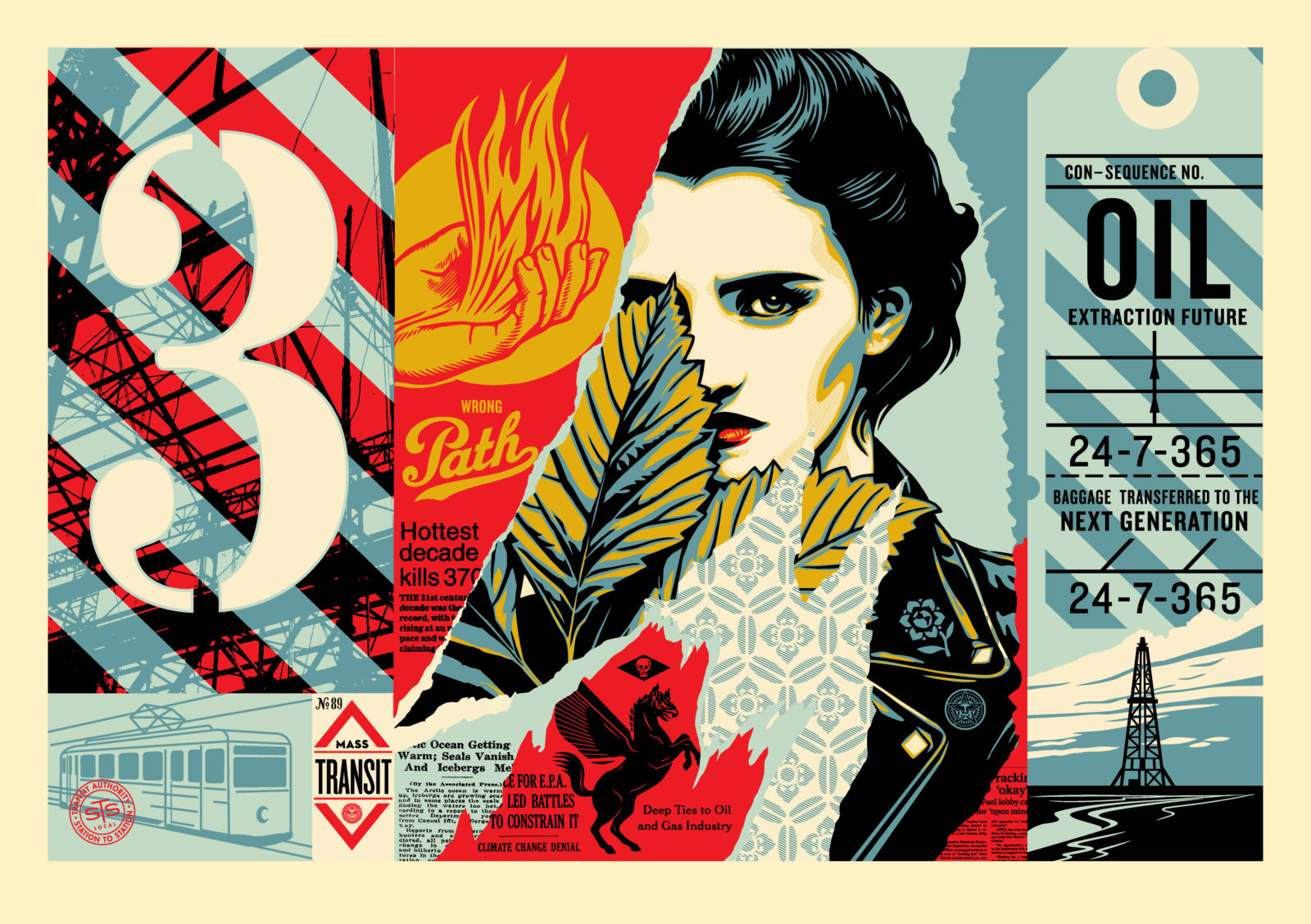 Wrong Path Large Format Obey Giant